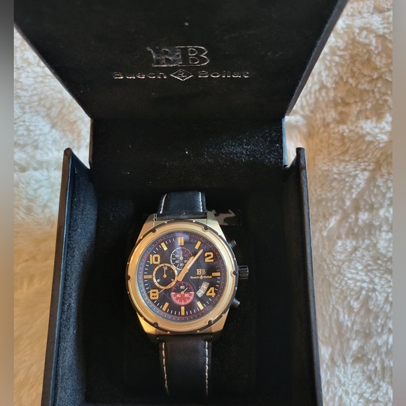 Accessories | Buech Boilat Devon Chronograph Mens Watch | Poshmark